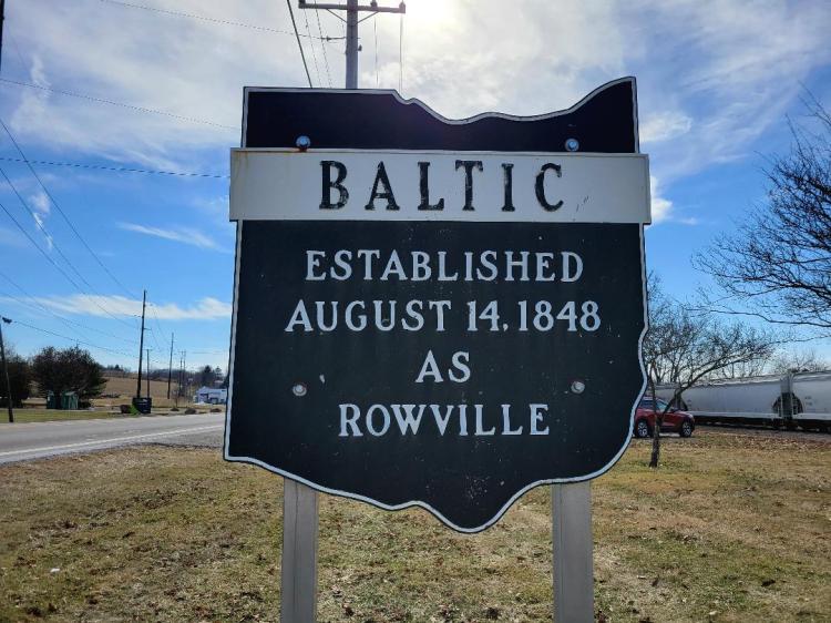 WELCOME TO BALTIC, OH